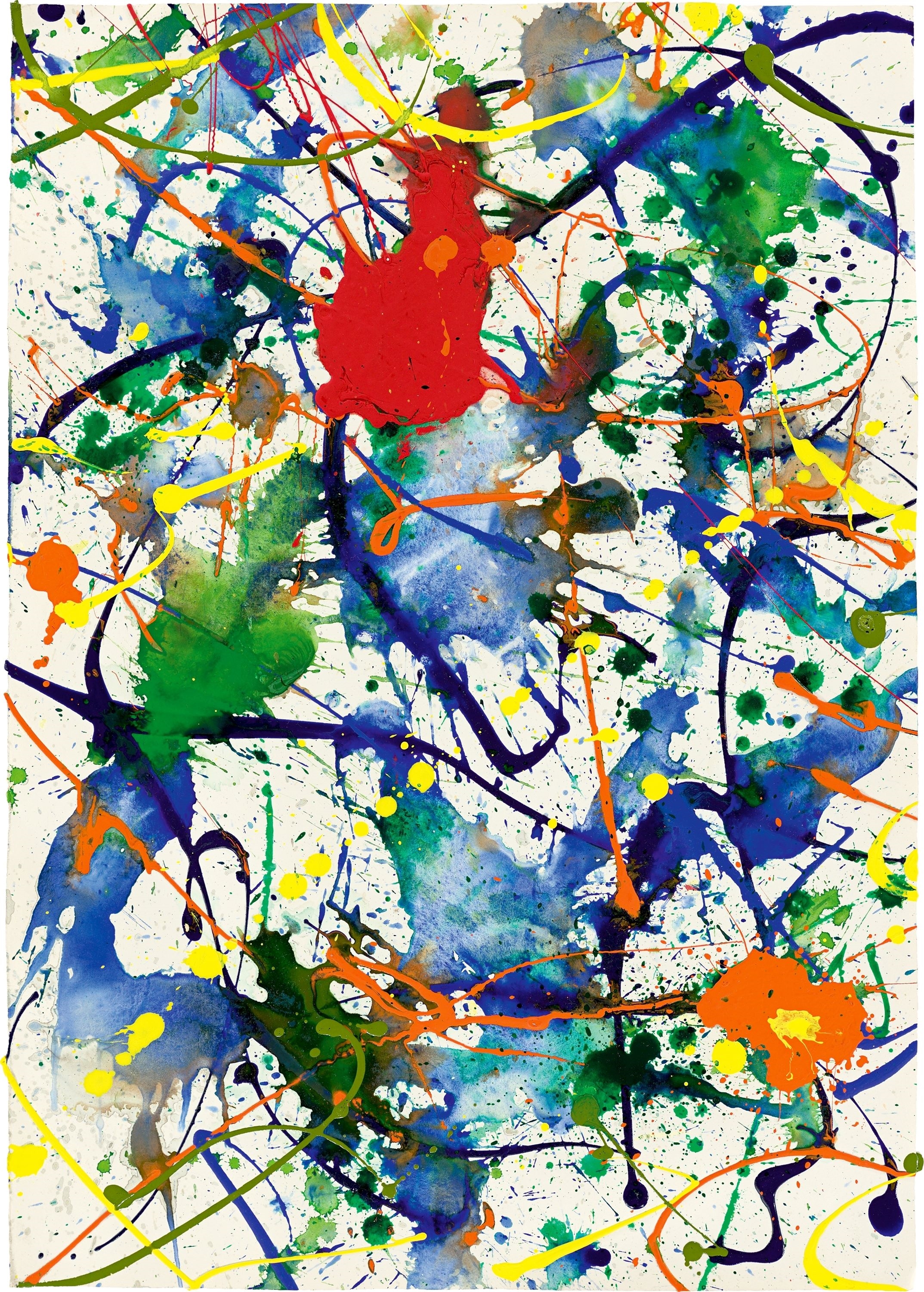 Sam Francis | Senza Titolo (SFE-080) (1992) | MutualArt