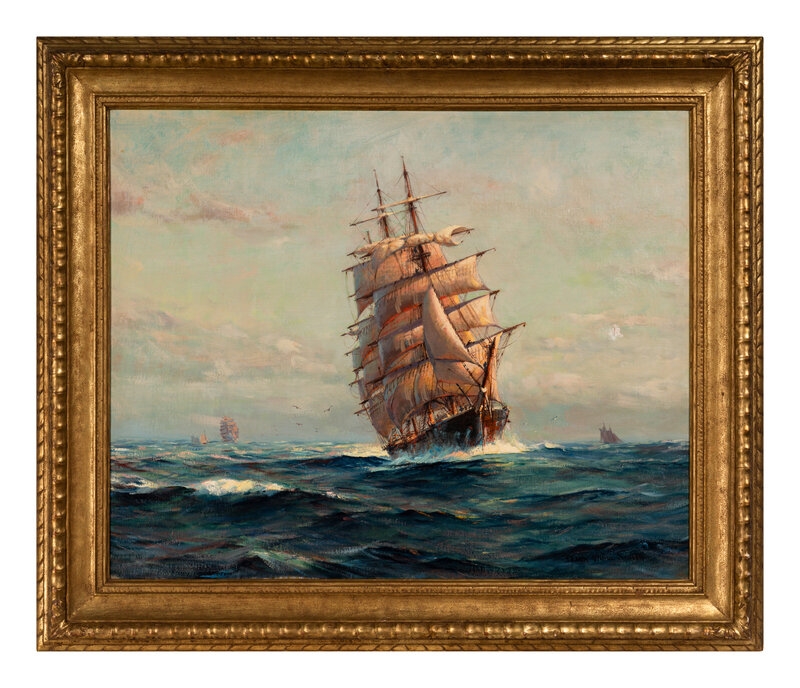 Frank Vining Smith | Frank Vining Smith (American, 1879-1967) Ships at ...
