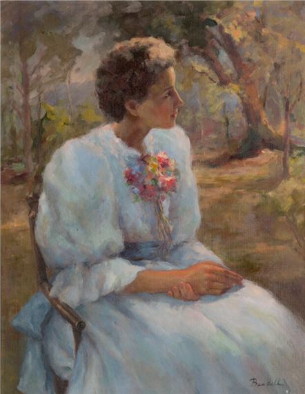 Marilyn Bendell | Marilyn Bendell (American, 1921-2003) Helen Keller at ...