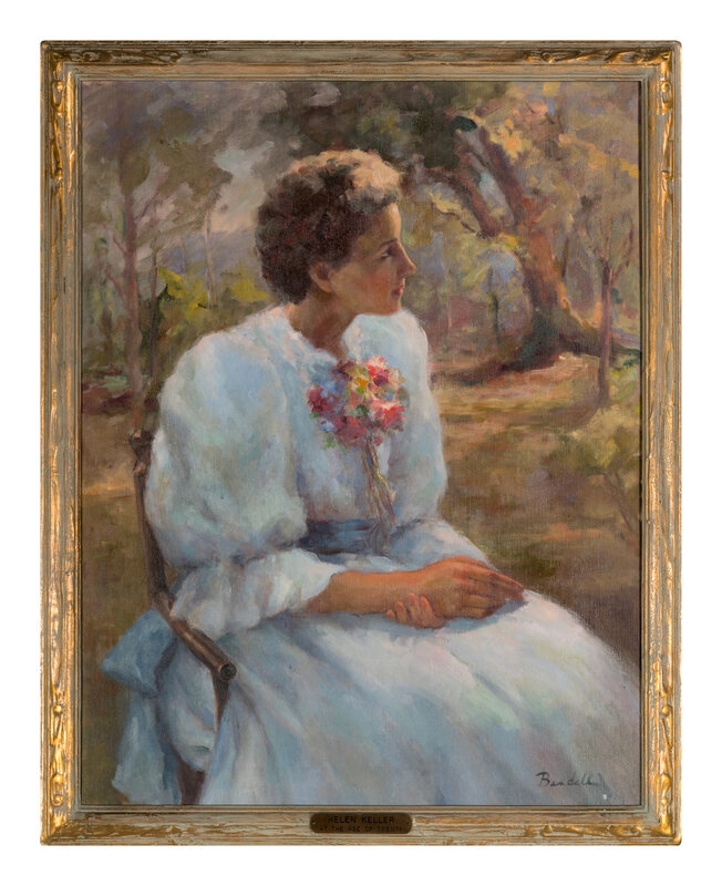 Marilyn Bendell | Marilyn Bendell (American, 1921-2003) Helen Keller at ...