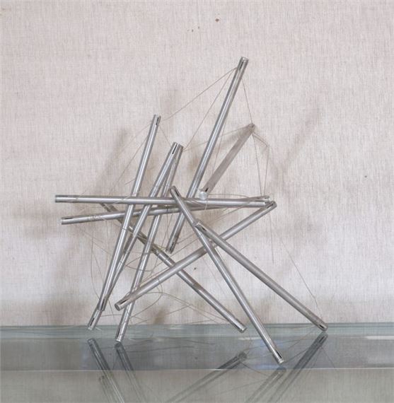 Kenneth Snelson | Model for 30' Centelever (1966) | MutualArt