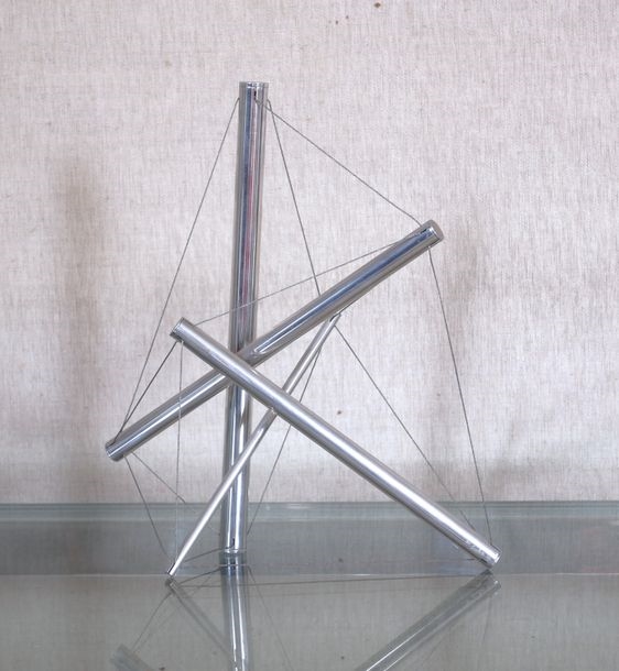 Kenneth Snelson | Model for 30' Centelever (1966) | MutualArt