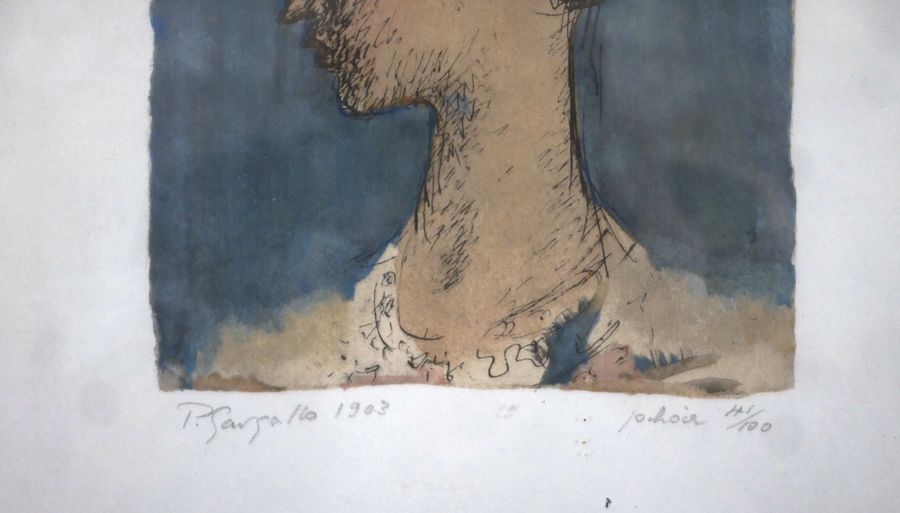 Pablo Gargallo | Portrait of a Woman Stencil Jacomet | MutualArt