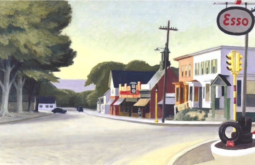Edward Hopper | CHURCH IN EASTHAM (1948) | MutualArt