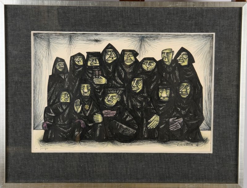 Jean Martin | Les juges (1968) | MutualArt