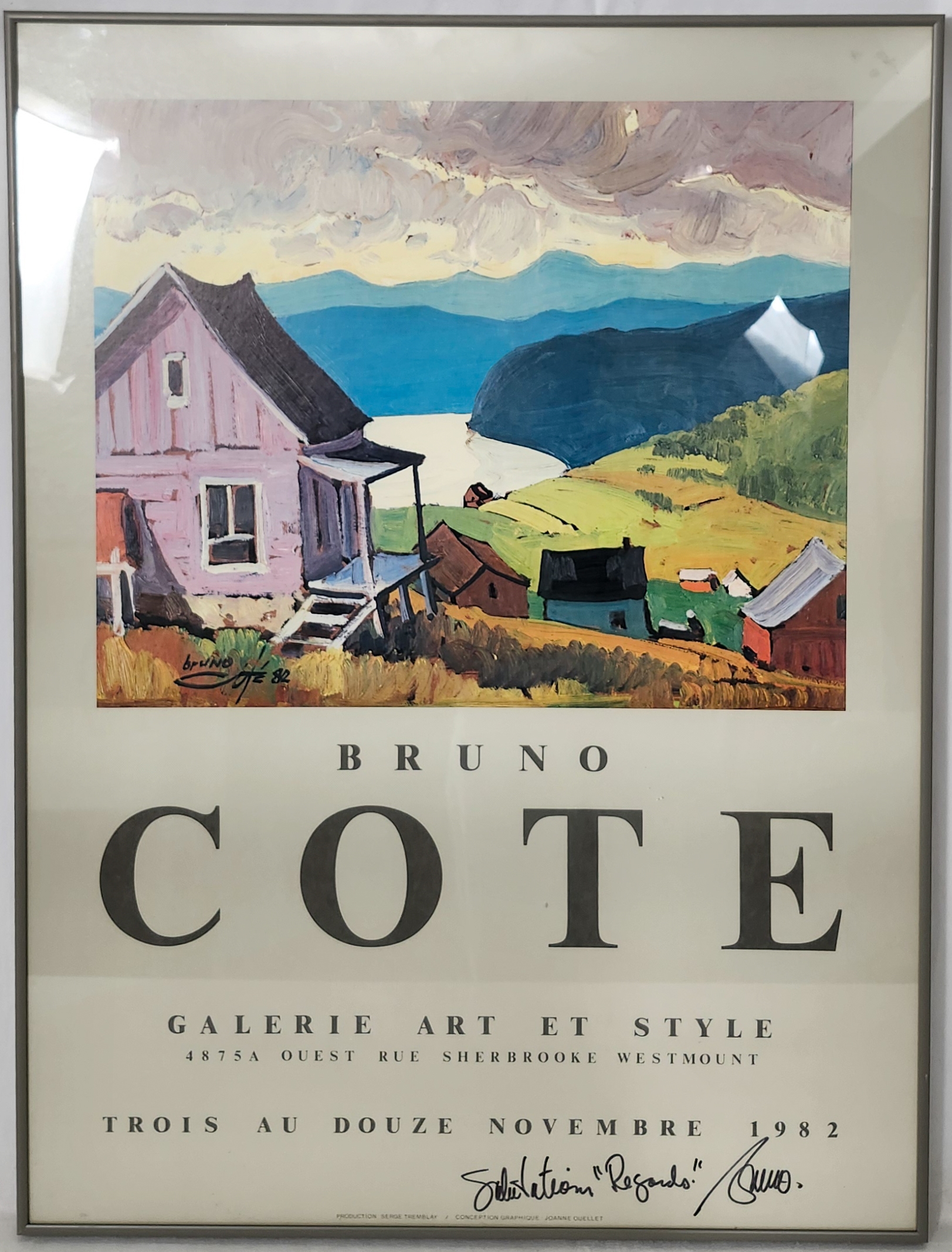 Bruno Côté | Côté, Bruno - Bruno Côté gallery poster - 1982 (1982 ...