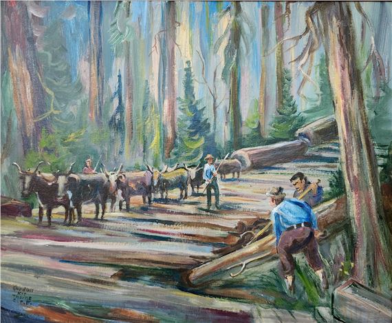 Gordon Kit Thorne | Hastings Park, B.C. (1951) | MutualArt