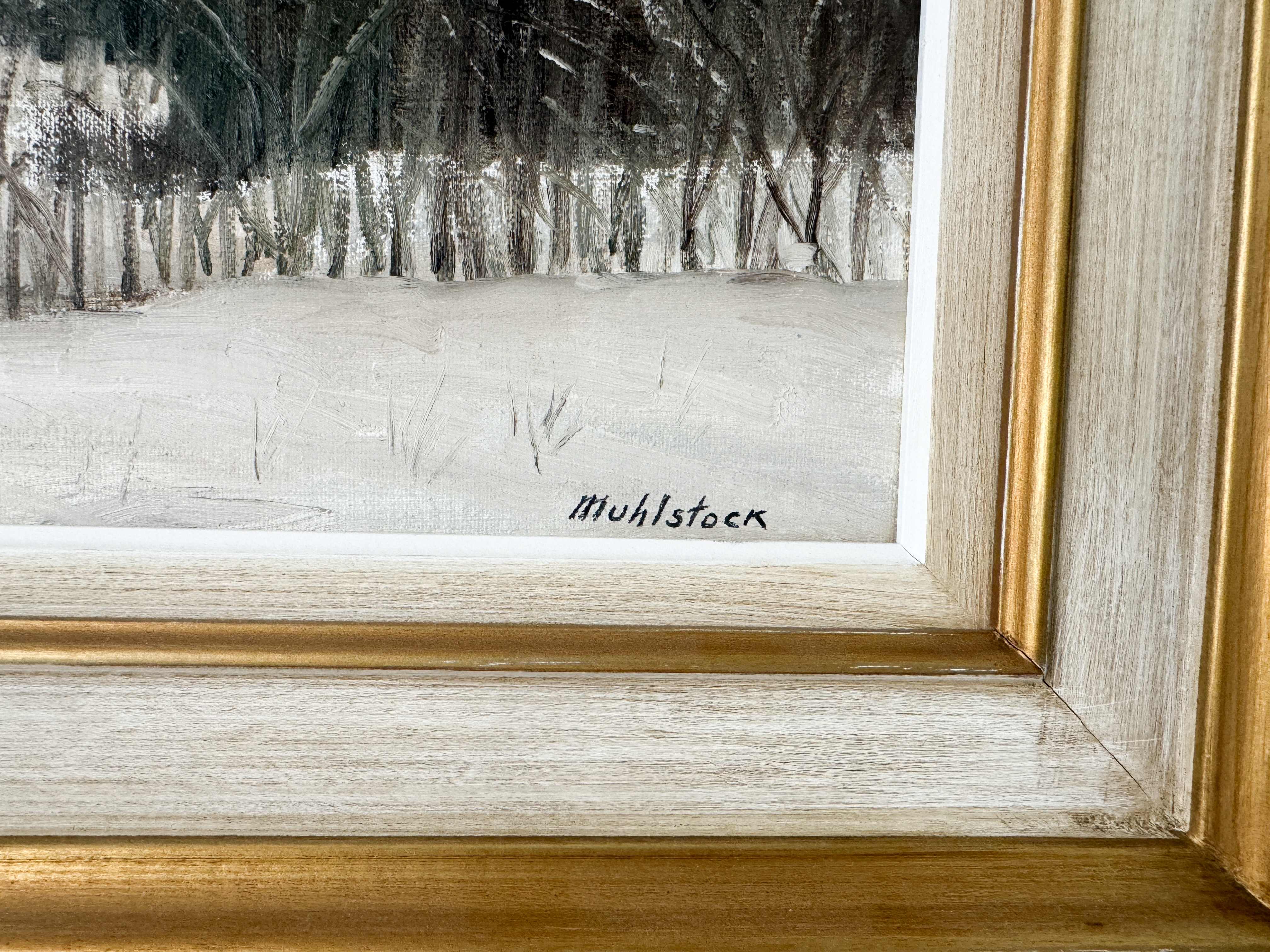 Louis Muhlstock | Muhlstock, Louis - Winter scene | MutualArt