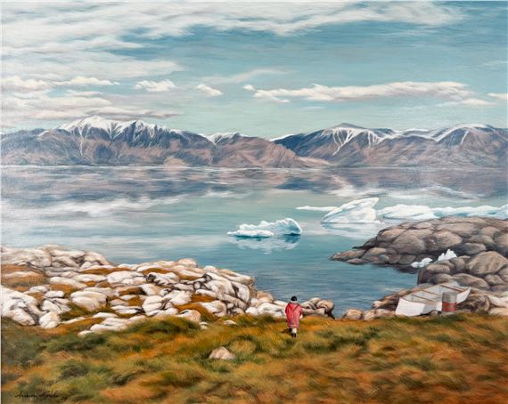 Anna Noeh | Noeh, Anna - Summer morning in pond - 1979 (1979) | MutualArt