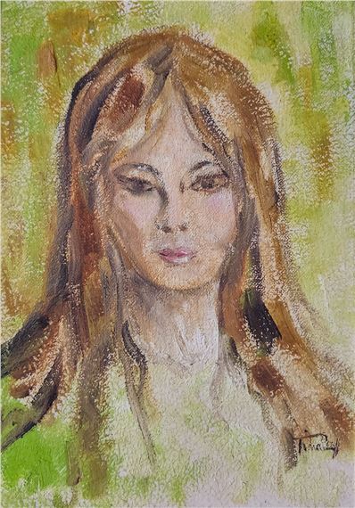 Tina Roy | Roy, Tina - Red flower bouquet | MutualArt