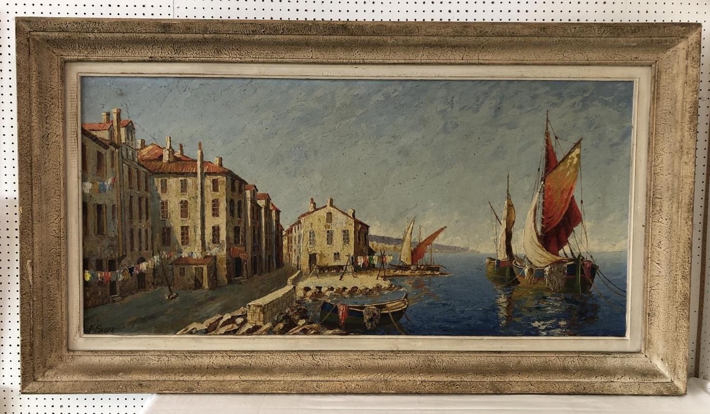 Xavier Sager | Mediterranean Coastal Town | MutualArt