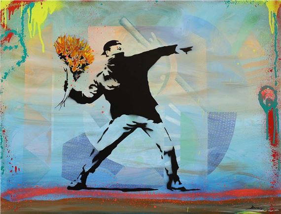 Bandit | Flower Thrower (2020) | MutualArt