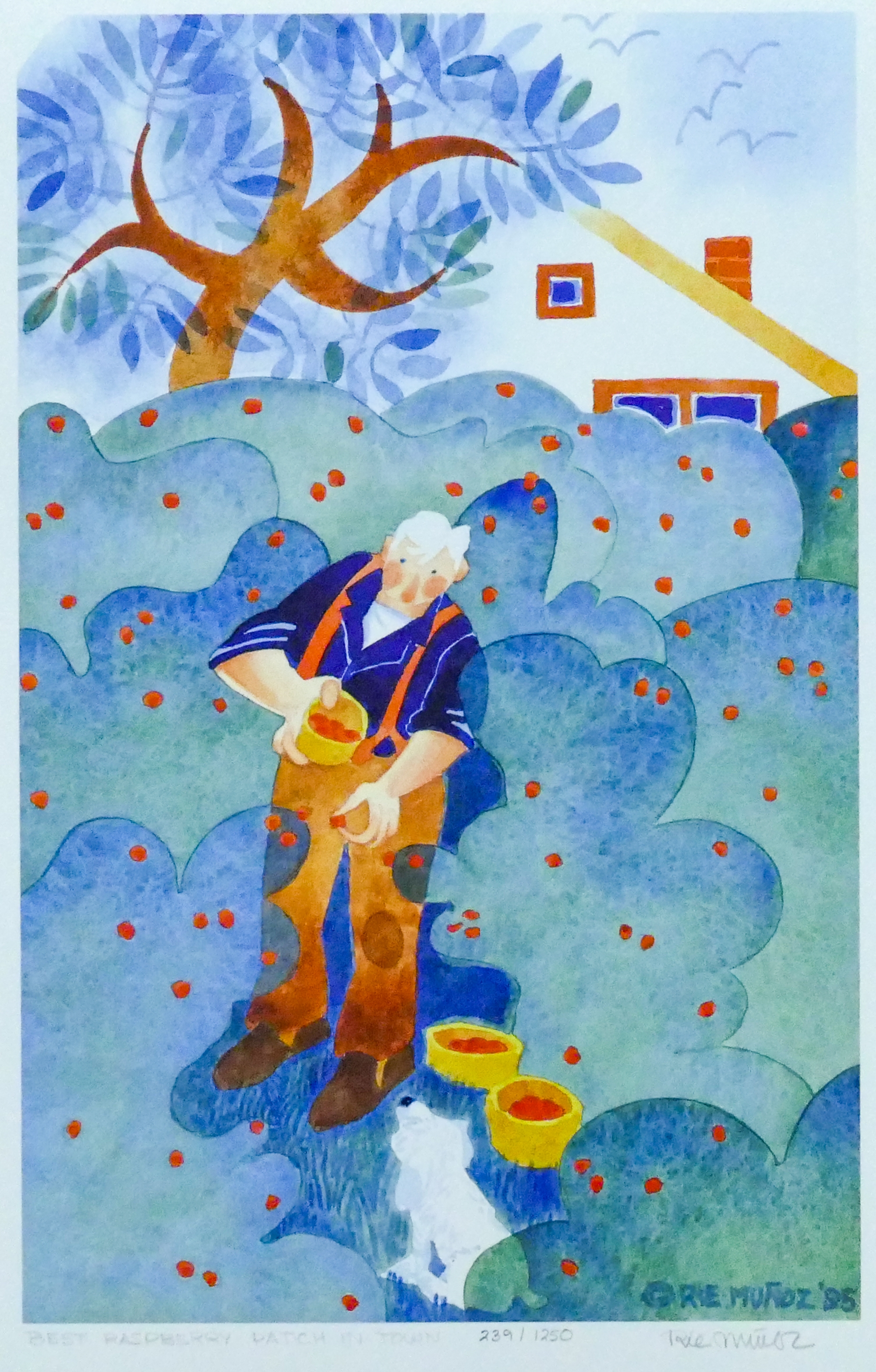 Rie Muñoz | Rie Munoz ''Best Raspberry Patch In Town'' 1995 (1995 ...