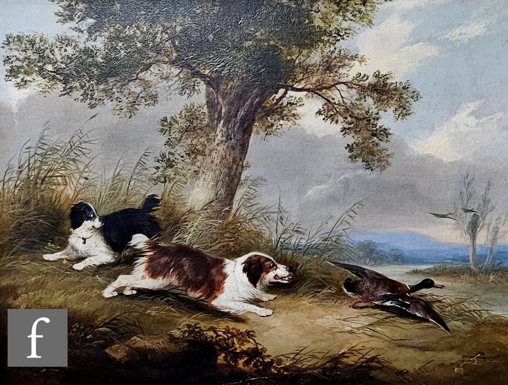 George Armfield | Spaniels flushing a mallard | MutualArt