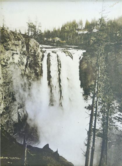 Asahel Curtis | Antique Asahel Curtis ''Snoqualmie Falls'' Photograph ...