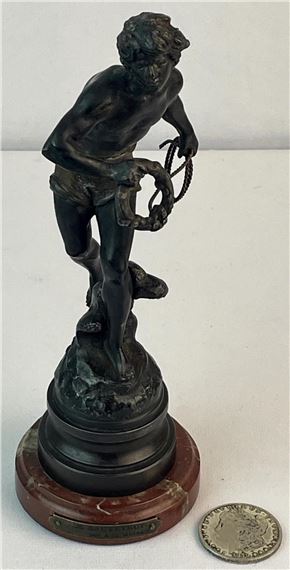 Auguste Moreau | Vintage 1930's Signed Auguste Moreau Le Sauveteur ...