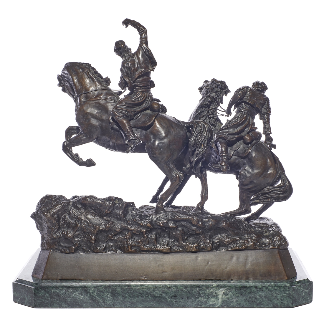 Vasily Yakovlevich Grachev | Galloping Circassians | MutualArt