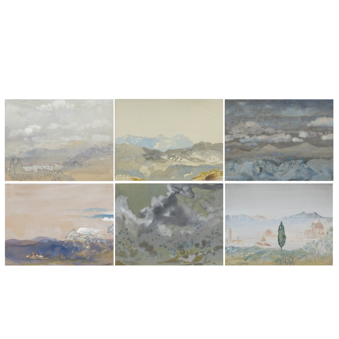 Arthur B. Davies | Brothers; Pompeian Veil; Song of Sleep (1919 ...