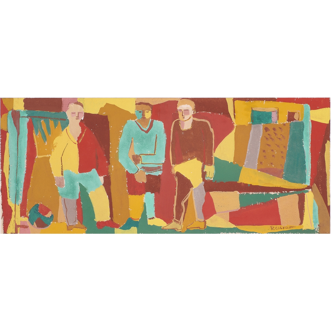 Robert Colescott | Wishing (1985) | MutualArt