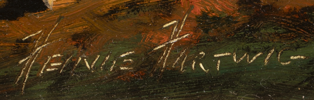 Heinie Hartwig | Teepee by a Lake | MutualArt