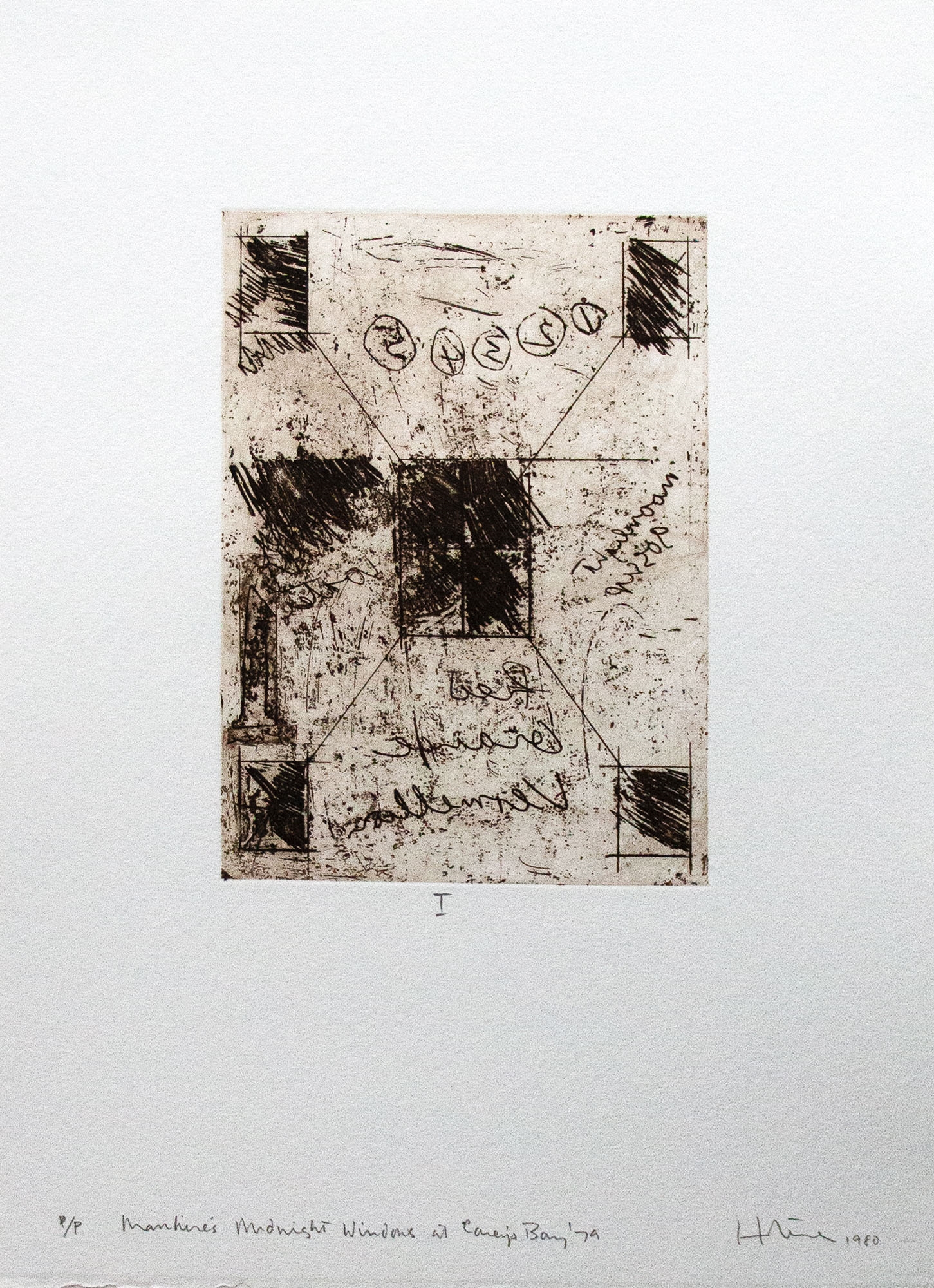 Ralph Hotere | Ralph Hotere 'Manhire's Midnight Windows at Carey's Bay ...