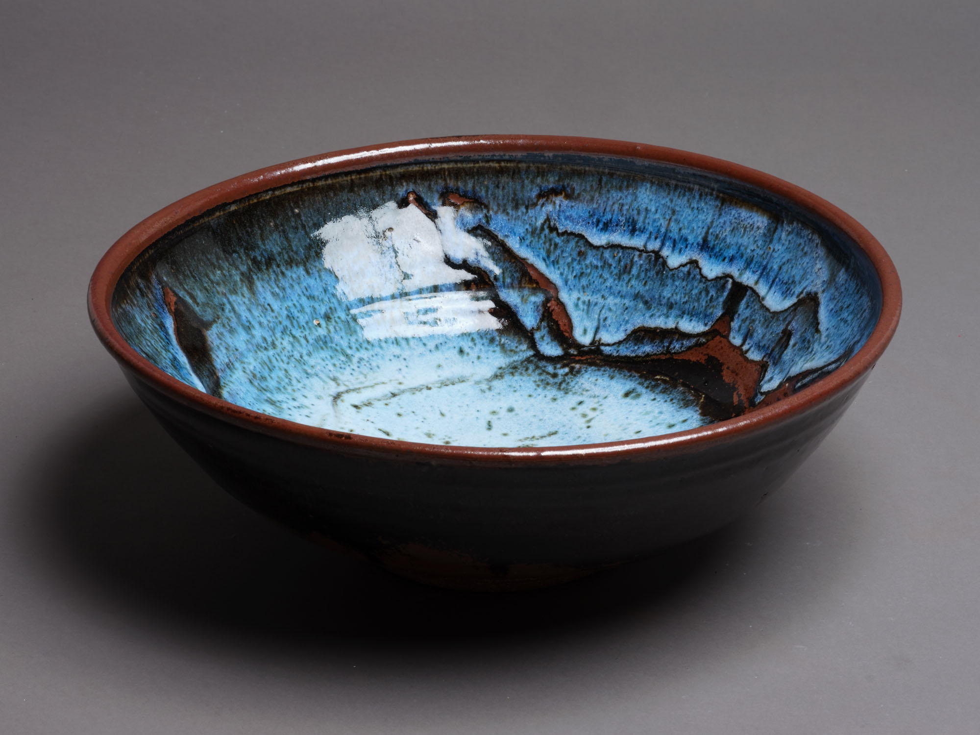 Len Castle | Len Castle - Large stoneware bowl | MutualArt