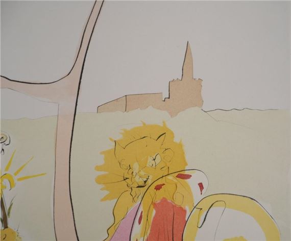 Salvador Dalí | The Court of the Lion (1974) | MutualArt