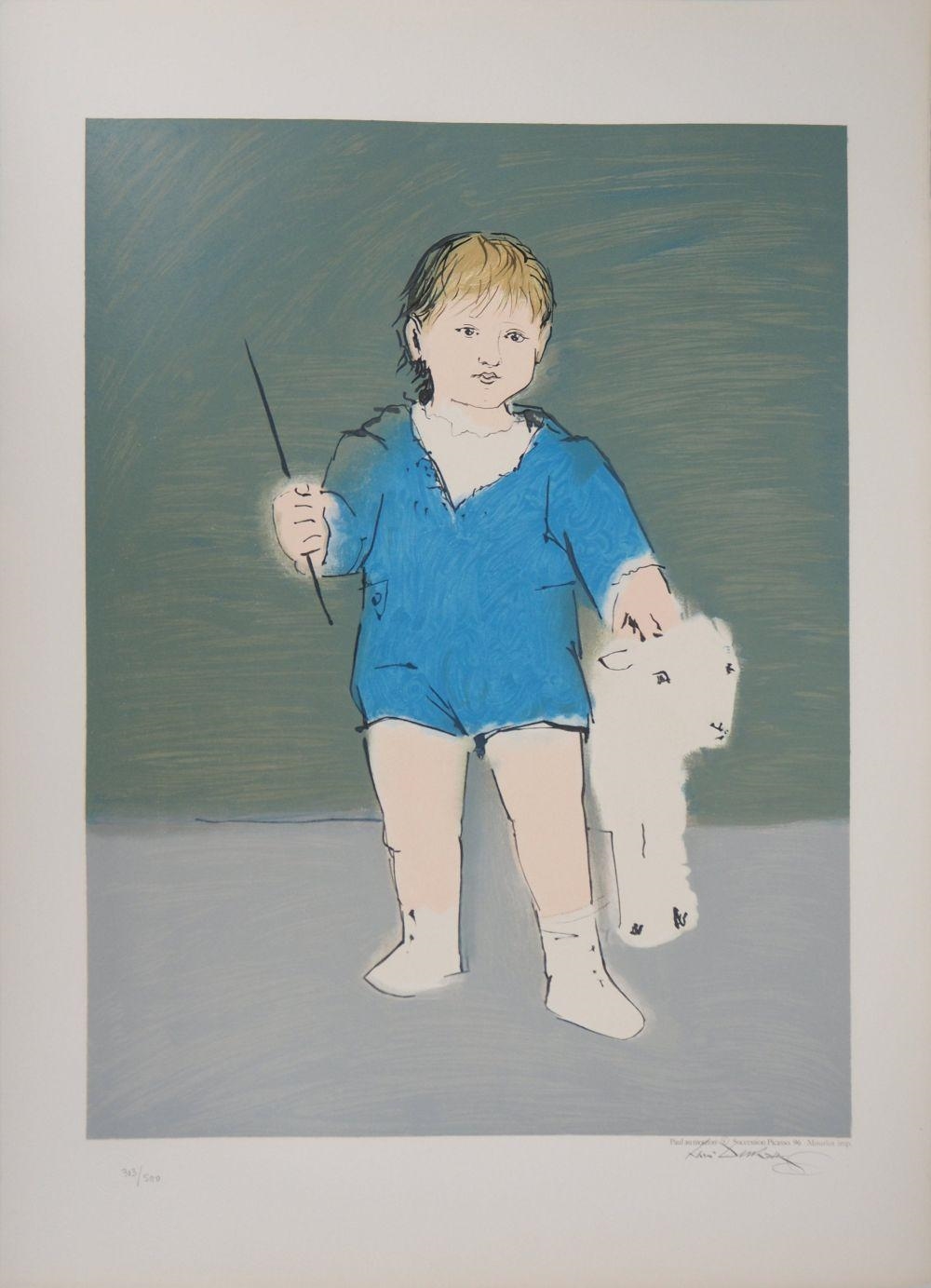 Pablo Picasso | Child and lamb: Petit Paul Picasso (1996) | MutualArt