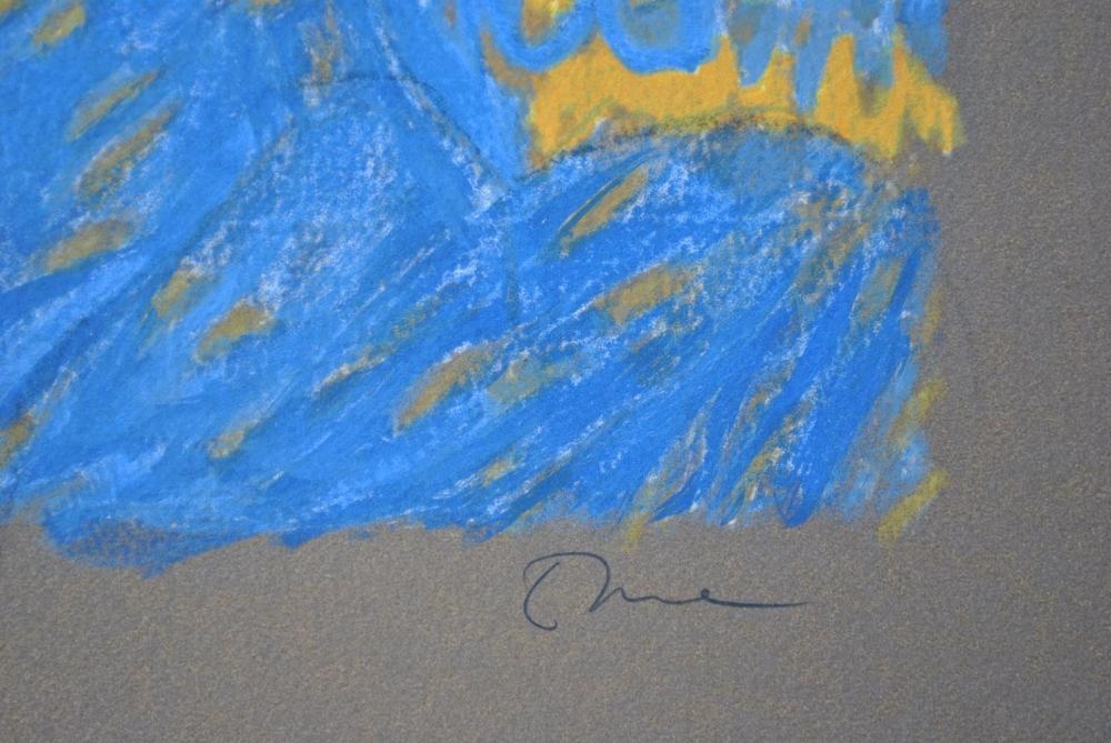 Robert Stenne | Red-haired woman in blue dress (1980) | MutualArt