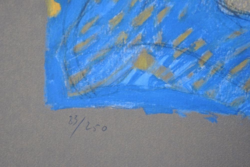 Robert Stenne | Red-haired woman in blue dress (1980) | MutualArt