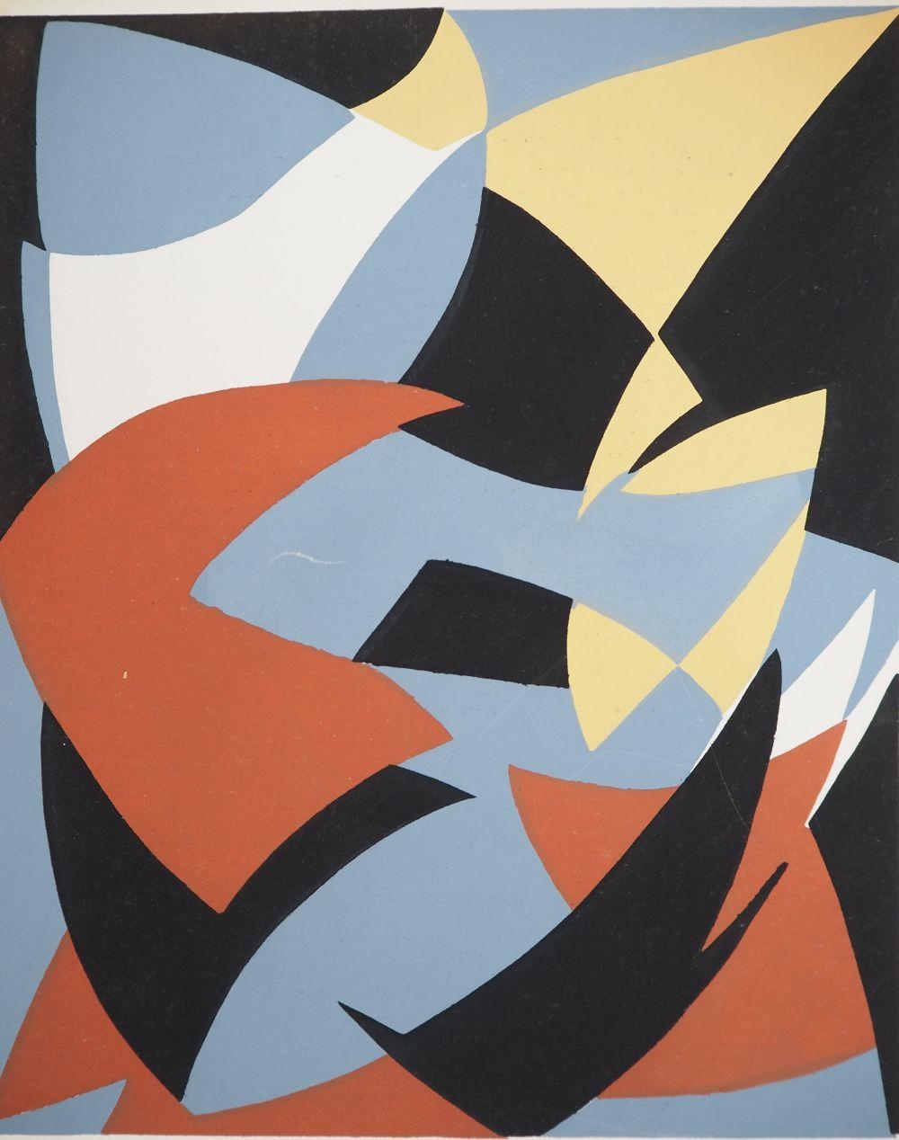 Alfred Reth | Abstract landscape (1952) | MutualArt