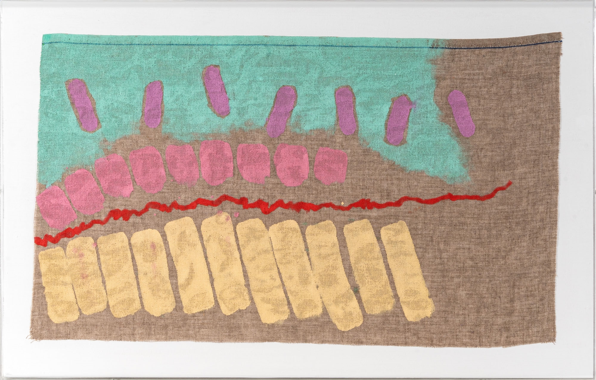 Giorgio Griffa | Campo verde (1984) | MutualArt