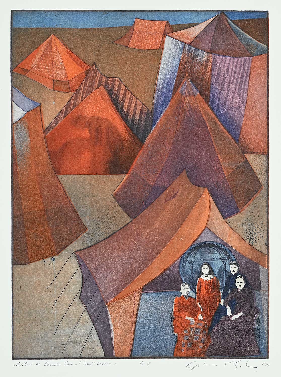 John Kenneth Esler | Where is Uncle Sam [Tent Series] #4 (1977 ...
