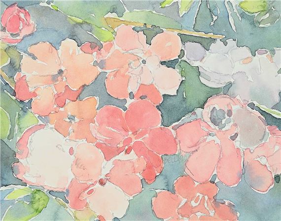 Darrell Bell | Untitled - Begonia (1990) | MutualArt