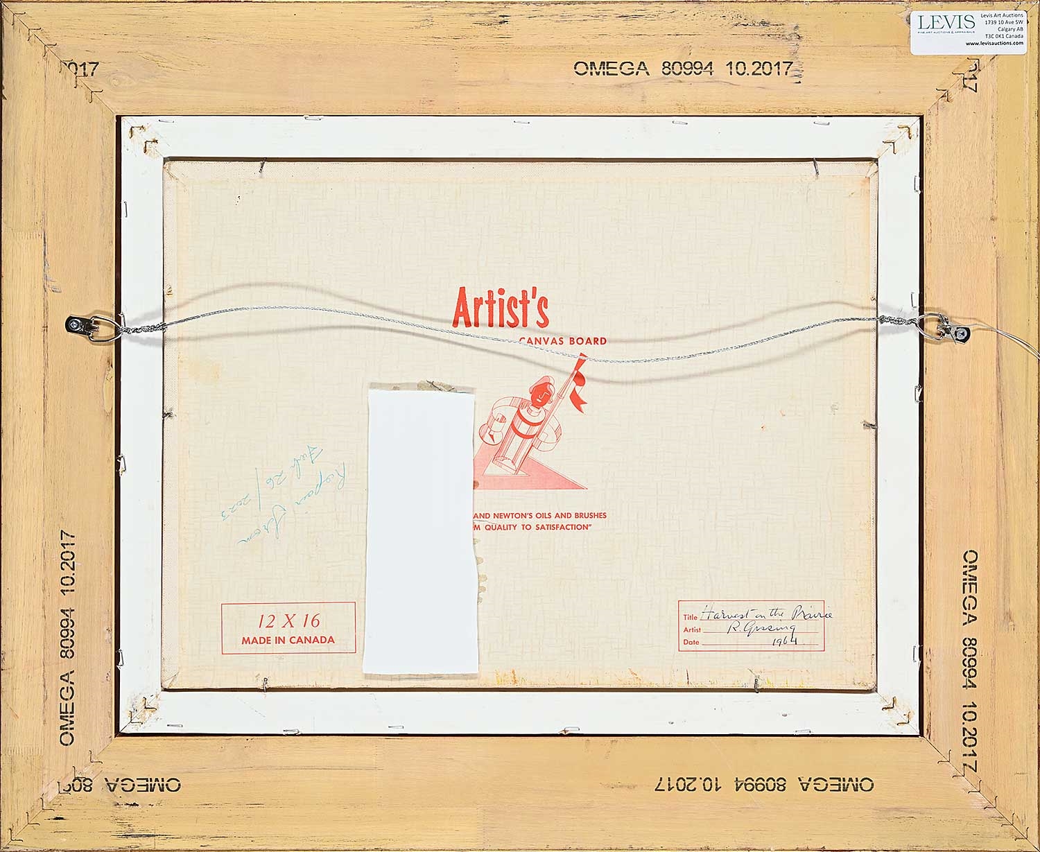 Roland Gissing | Harvest in the Prairie (1964) | MutualArt