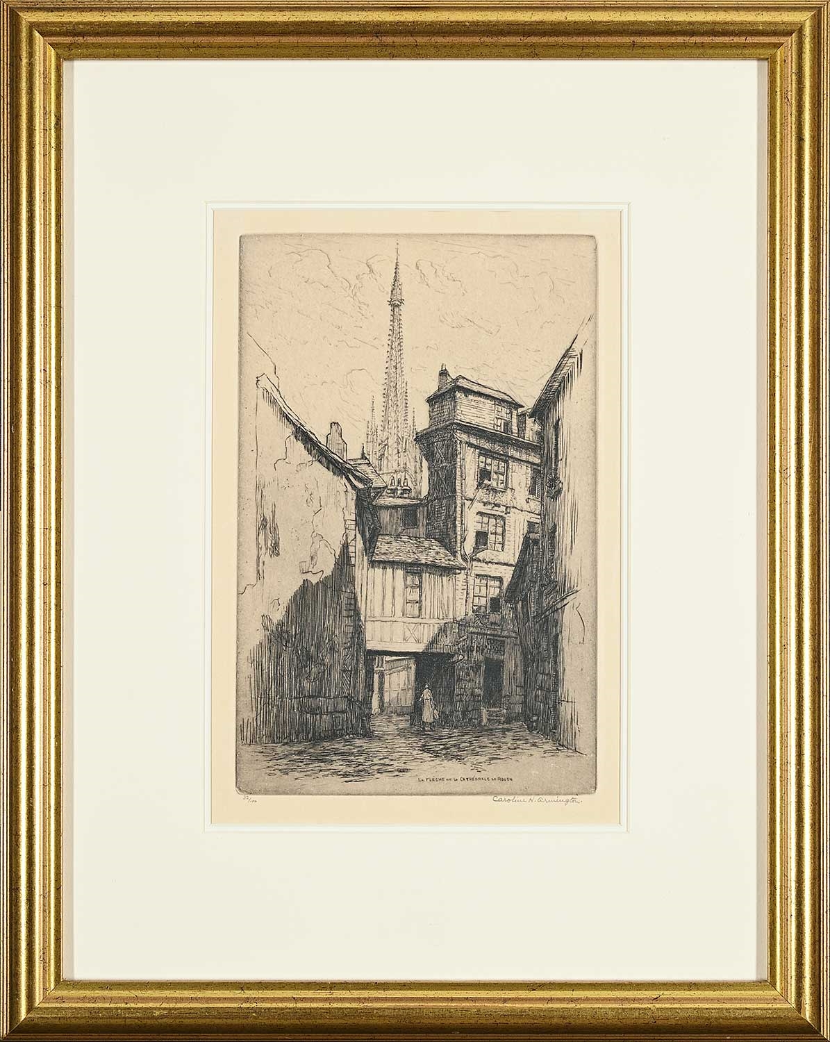 Caroline Helena Armington | La Fleche de la Cathedrale de Rouen #32/100 ...