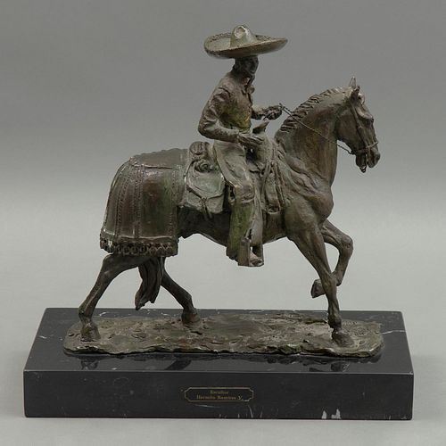 Hermilo Ramirez Valle | CHARRO AL PASO | MutualArt