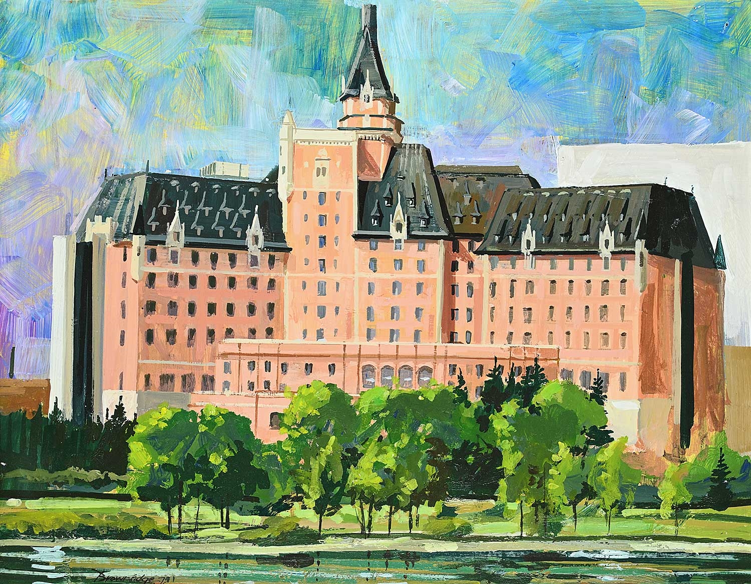 William Roy Brownridge | Bessborough [Castle on the Saskatchewan ...