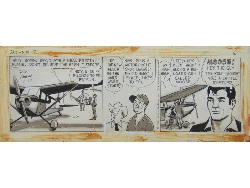 Allan Roy Crane | Roy Crane Buz Sawyer Daily Comic Strip Original (73 ...