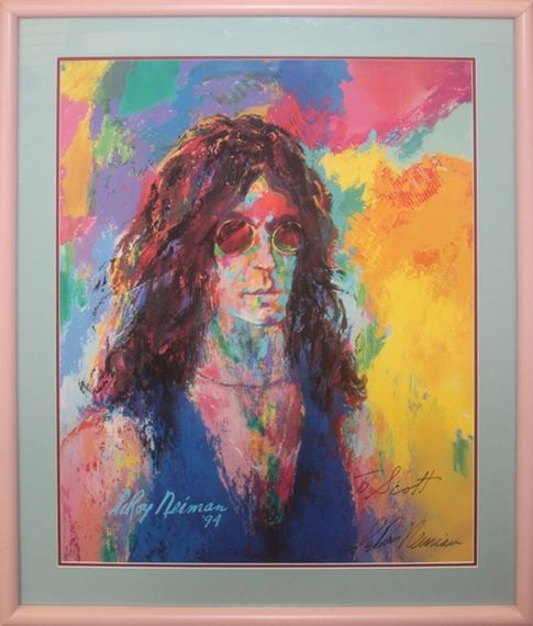 LeRoy Neiman | Signed LeRoy Neiman Howard Stern Print | MutualArt