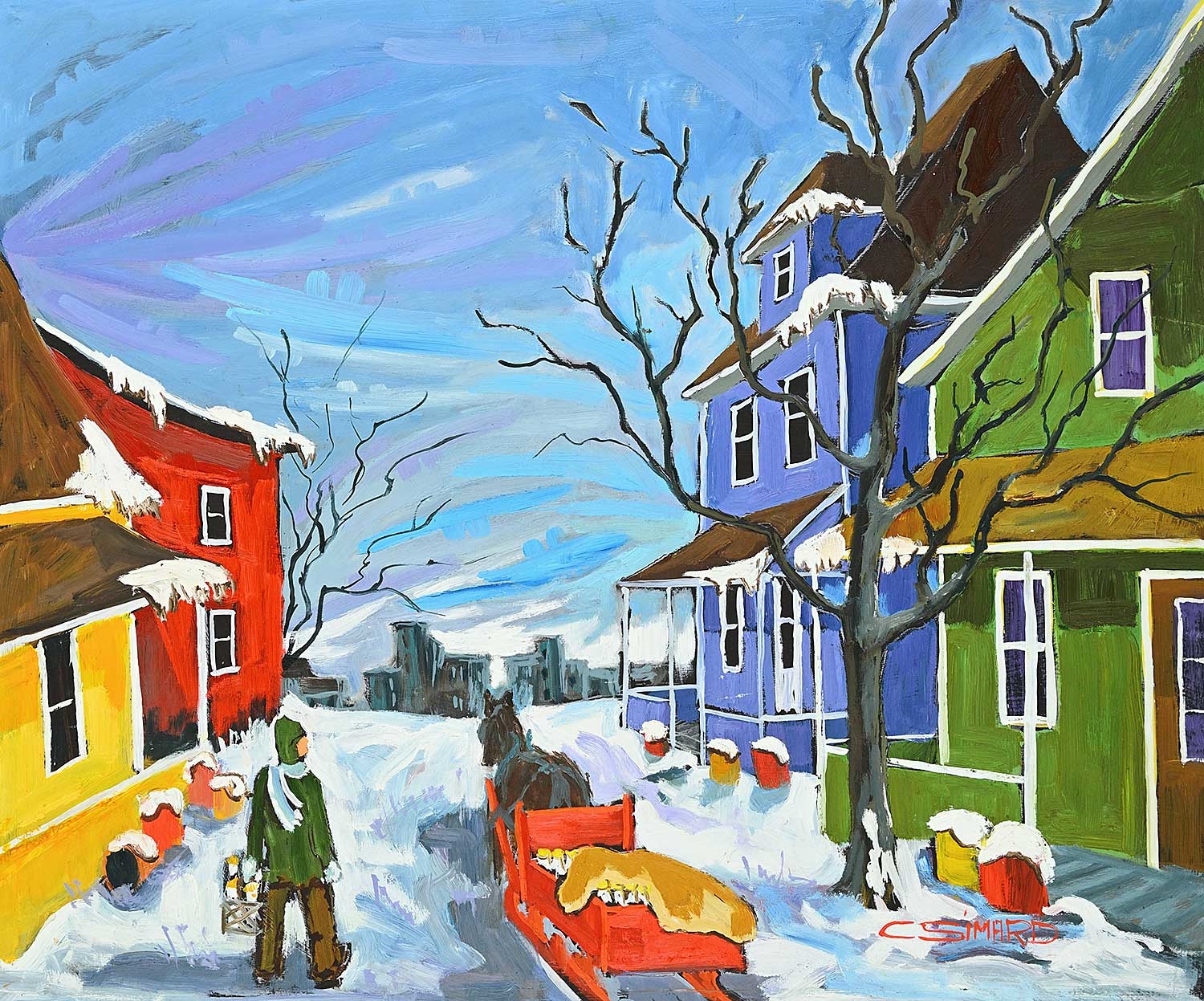 Claude A. Simard | The Milk Man | MutualArt