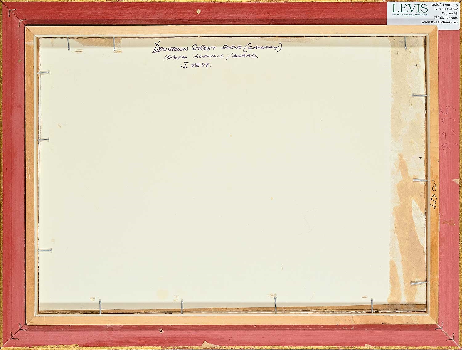 Jim Vest | Downtown Street Scene [Calgary | MutualArt