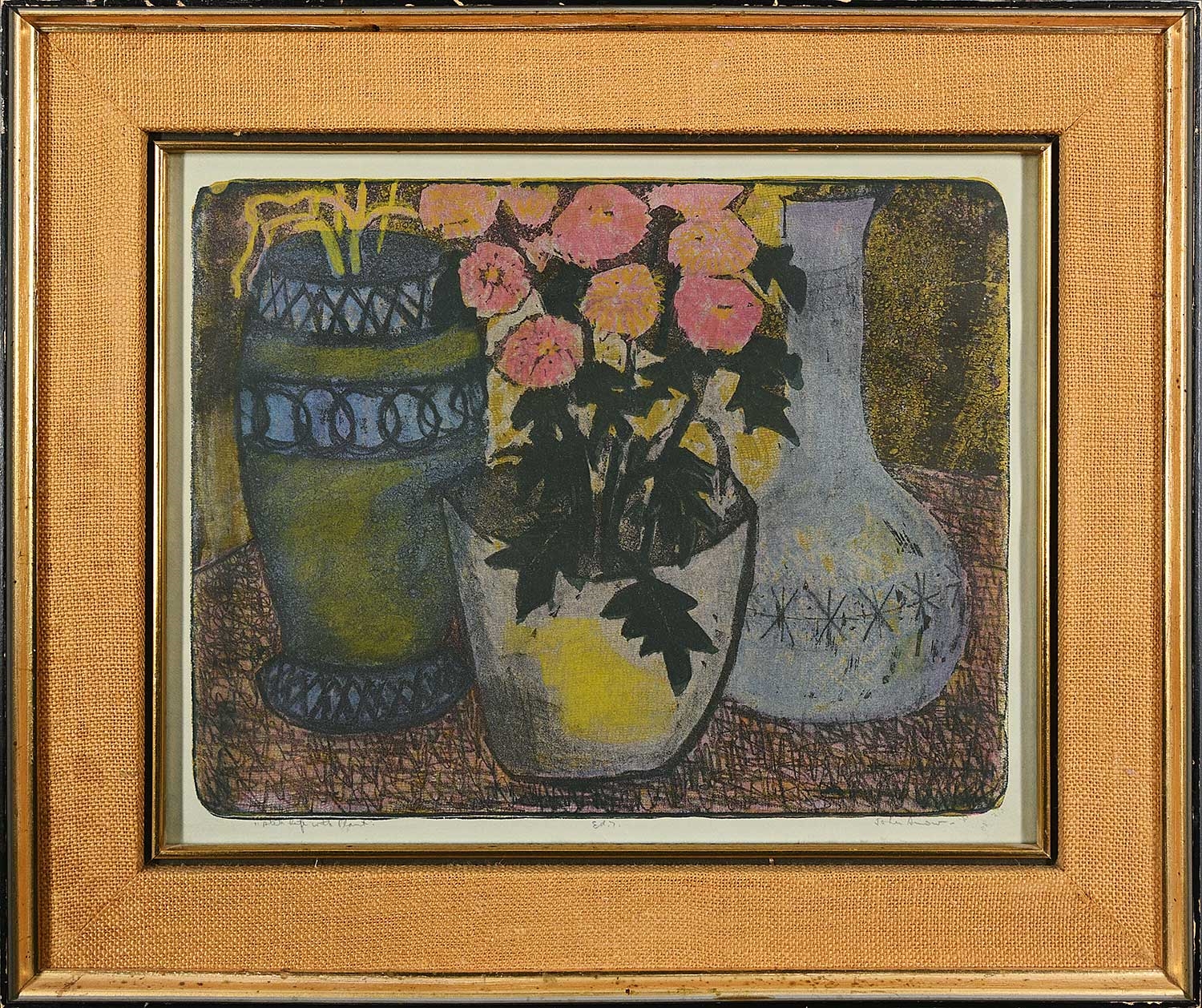John Snow | Still Life with Plant #Ed. 7 (1957) | MutualArt