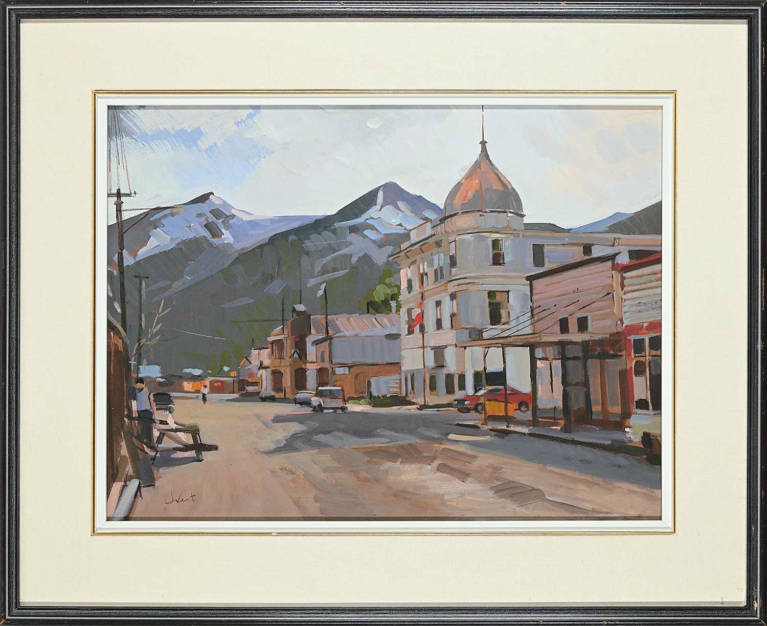 Jim Vest | Untitled - State Street in Skagway, Alaska | MutualArt