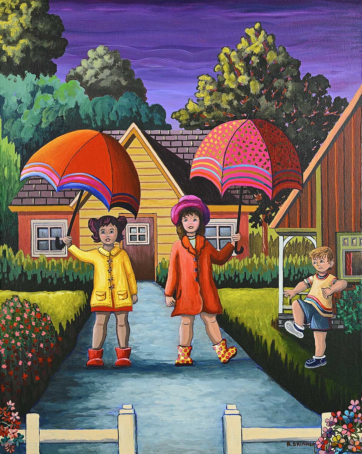 Anita Skinner | It's Just a Bit of Rain | MutualArt