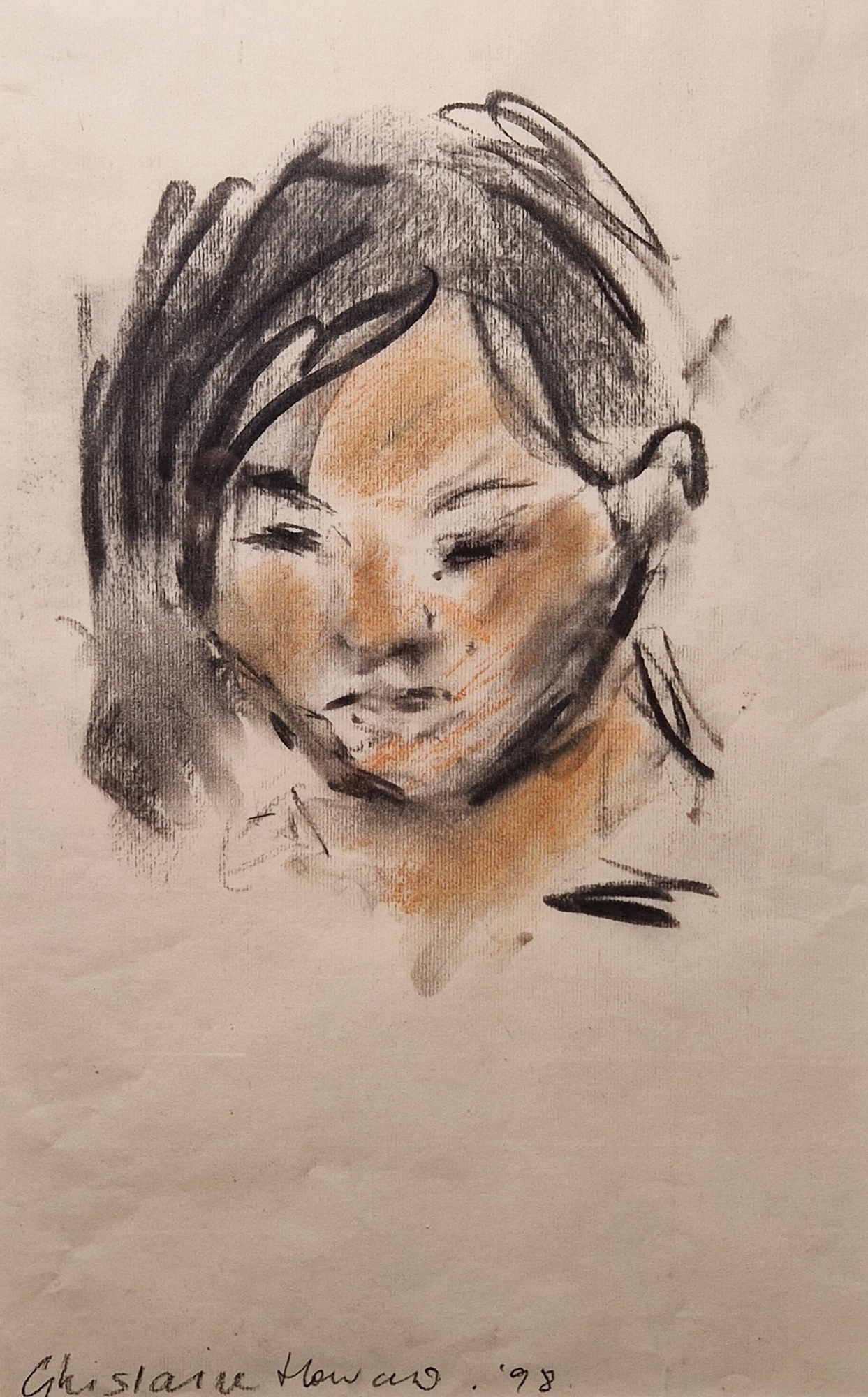 Ghislaine Howard | Portrait of a woman | MutualArt