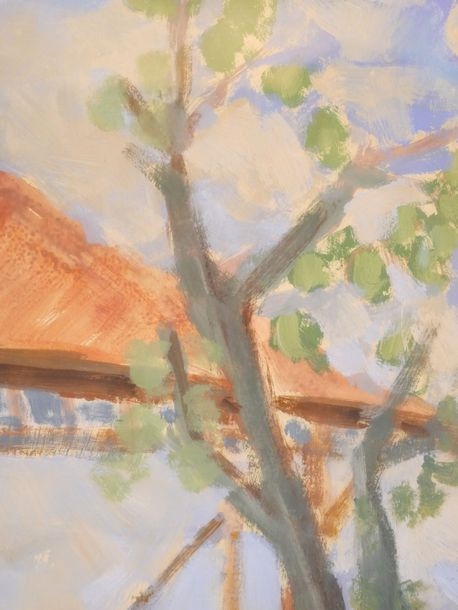 Robert Dago | Market scene in Saint-Martin (1985) | MutualArt