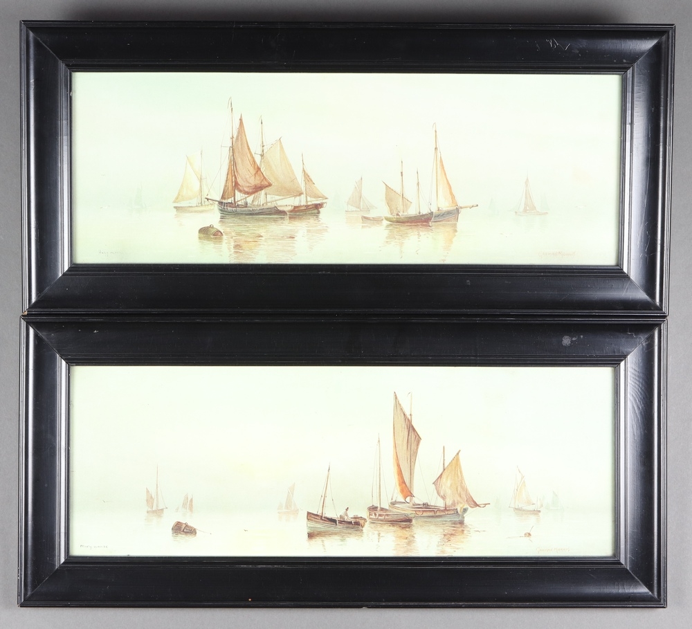 Garman Morris | Hazy Morn and Misty Sunrise | MutualArt