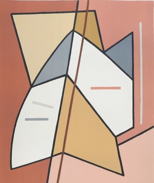 Alberto Magnelli | Composizione con Rosso (1965) | MutualArt