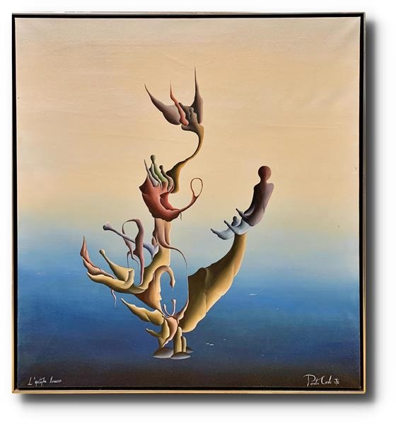 Pontus Carle | SURREALISTICKÝ OBRAZ (1976) | MutualArt